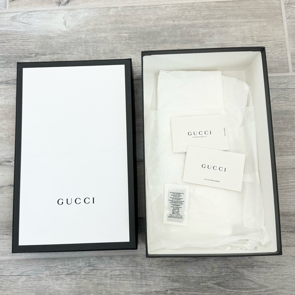 Gucci | Other | Gucci Black White Storage Box 9 | Poshmark